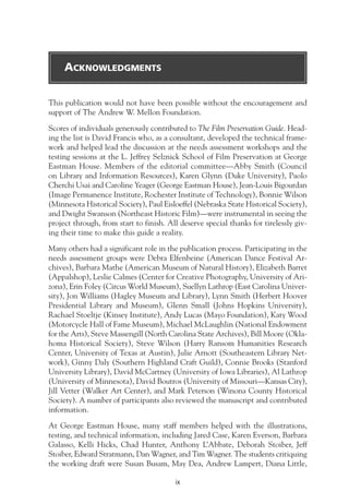 The Film Preservation Guide | PDF