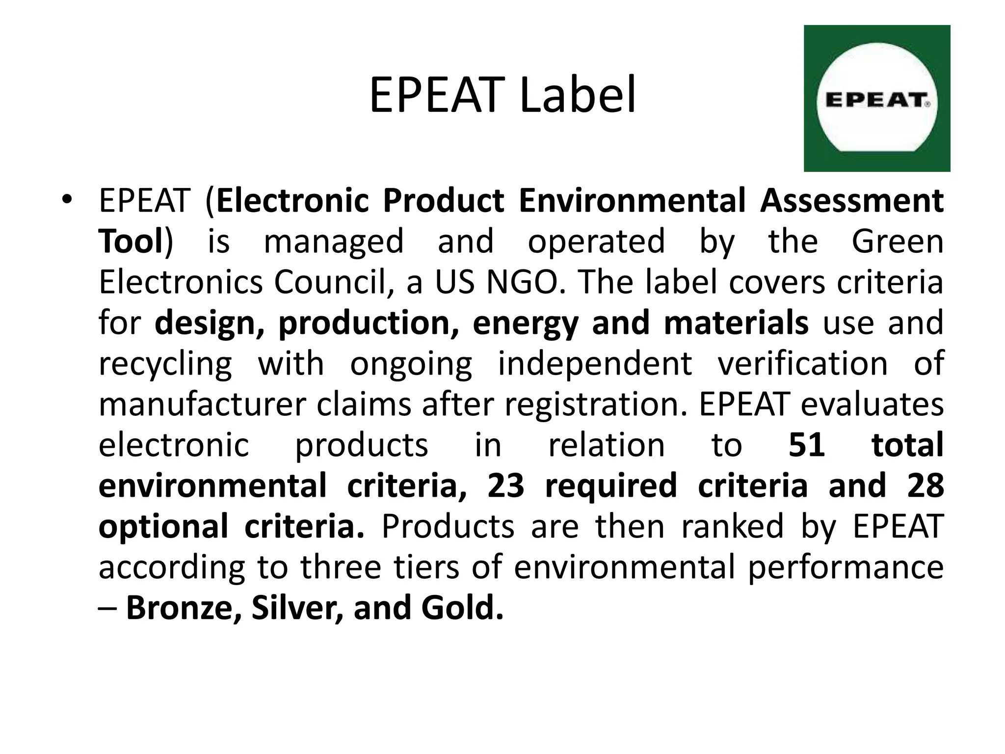 THE ECOFRIENDLY USER FRIENDLY LAPTOP | PPTX