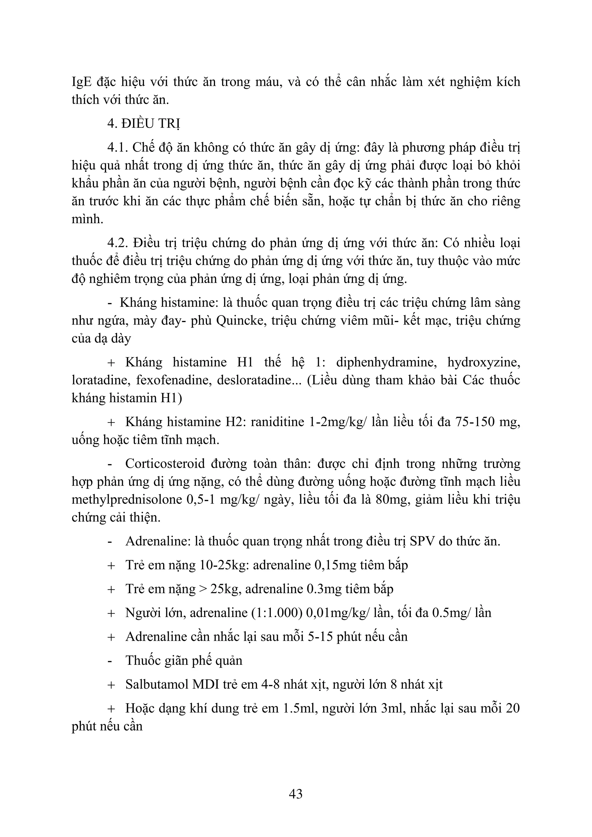 Hướng dẫn chẩn đoán và điều trị các bệnh về dị ứng – miễn dịch lâm sàng | PDF