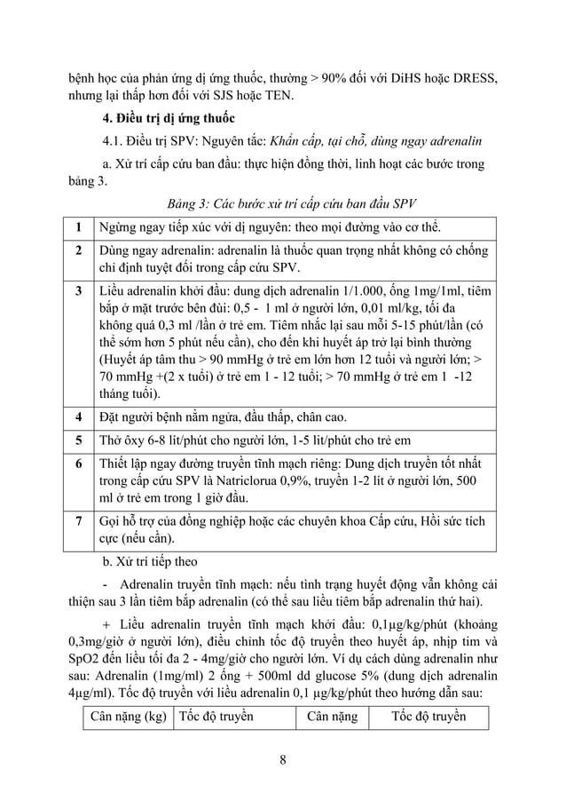 Hướng dẫn chẩn đoán và điều trị các bệnh về dị ứng – miễn dịch lâm sàng | PDF