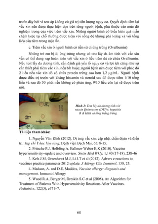 Hướng dẫn chẩn đoán và điều trị các bệnh về dị ứng – miễn dịch lâm sàng | PDF
