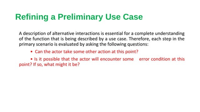 CHAPTER 6 REQUIREMENTS MODELING: SCENARIO based Model , Class based ...