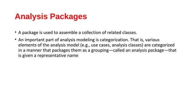 CHAPTER 6 REQUIREMENTS MODELING: SCENARIO based Model , Class based ...