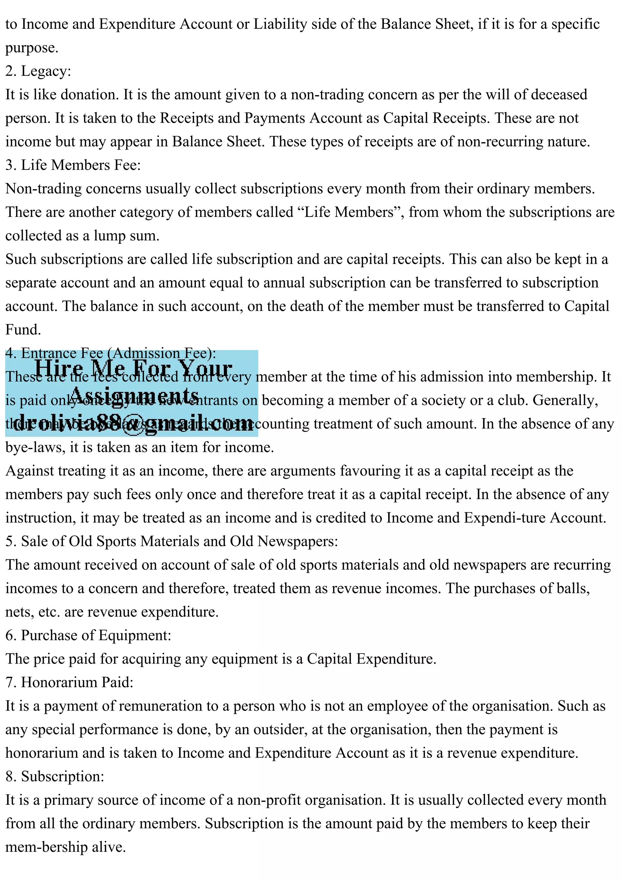 The Final Accounts of non-trading concerns consists of1. Receipts.pdf