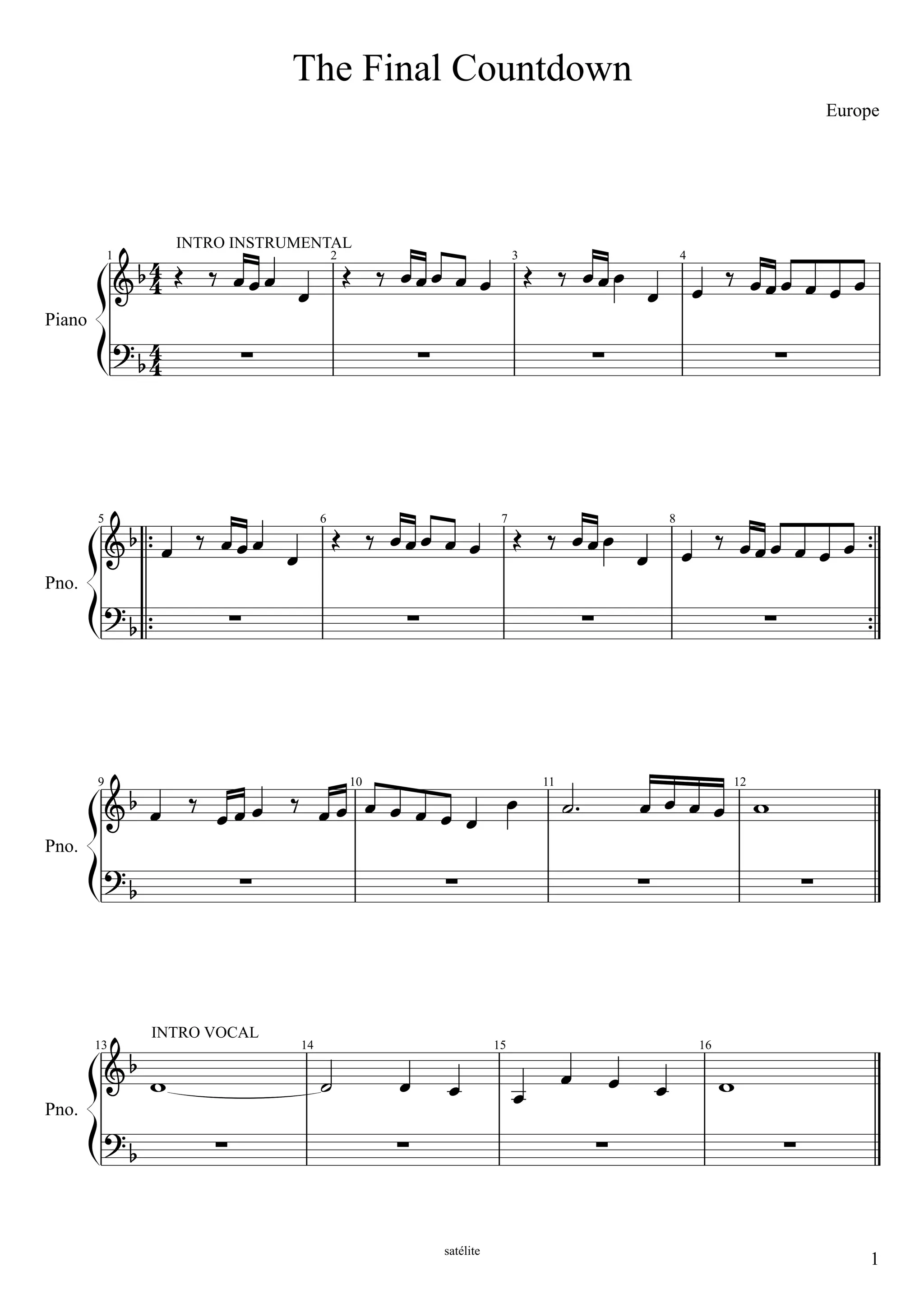 The final countdown | PDF