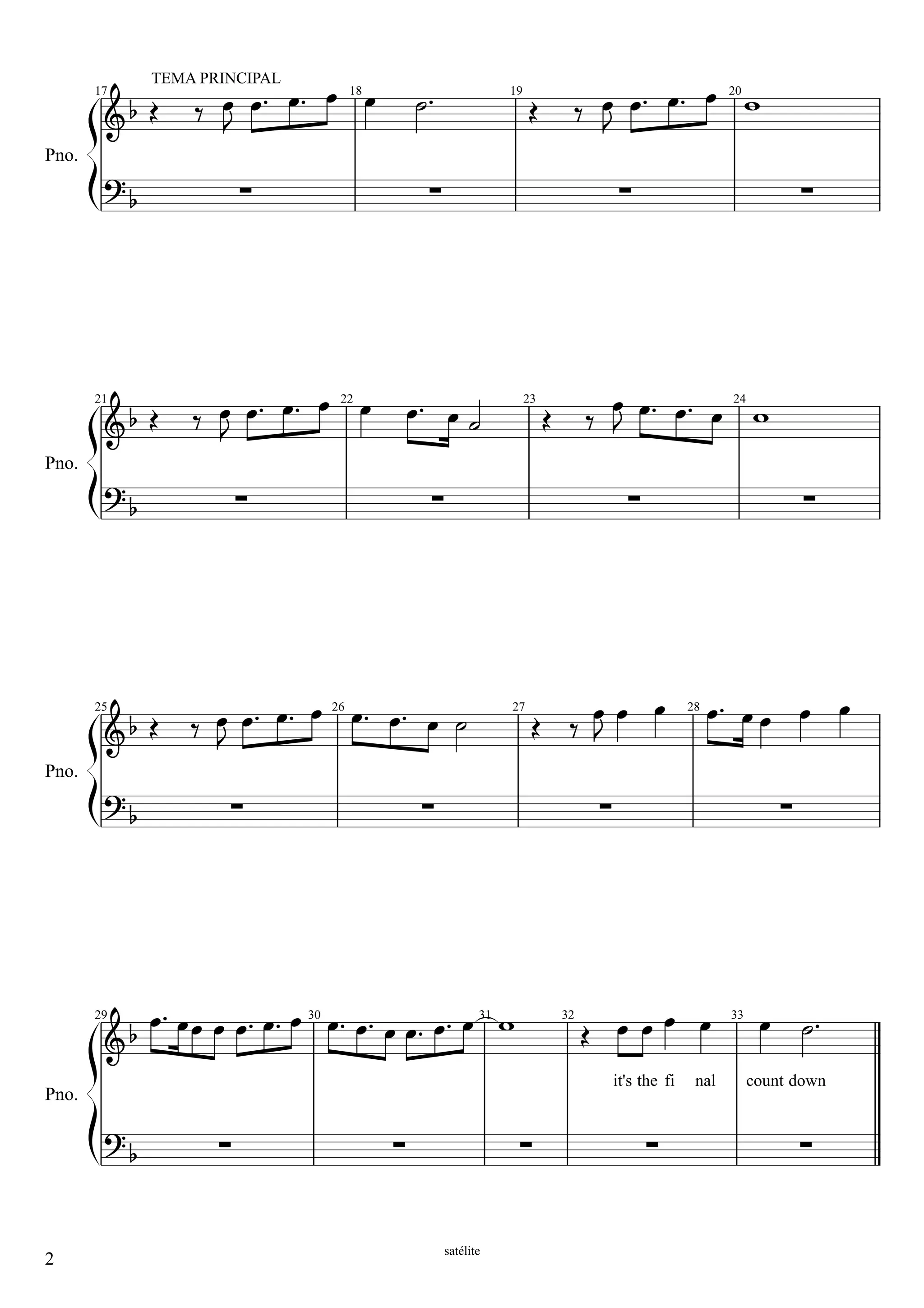 The final countdown | PDF