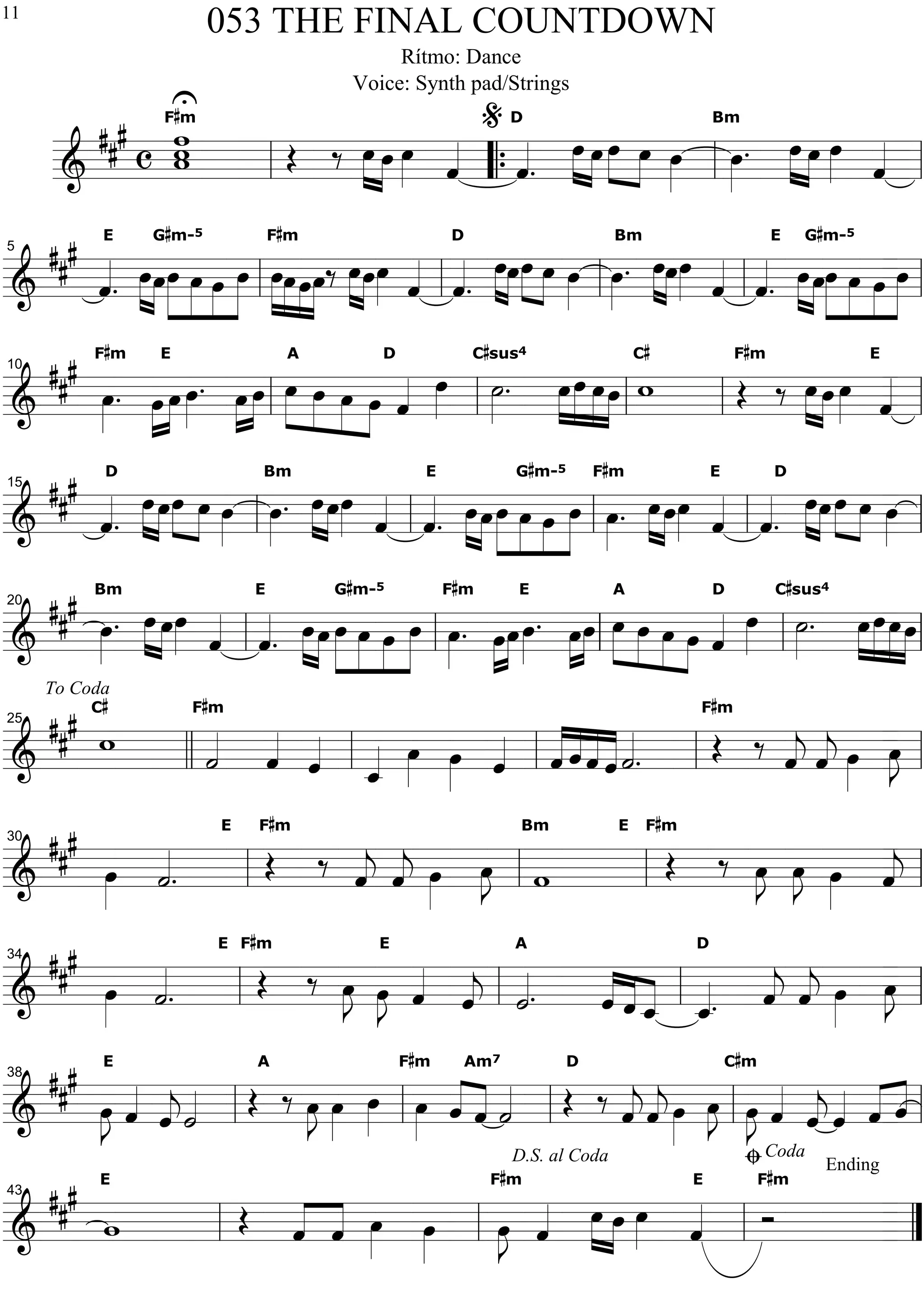 The final countdown pdf | PDF