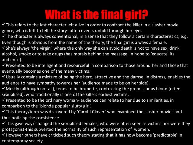 The final girl