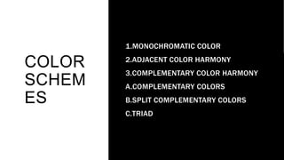MY DEMO PRACTICE IN TLE PRINCIPLES AND ELEMENTS OF DESIGN,COLOR SCHEMES ...