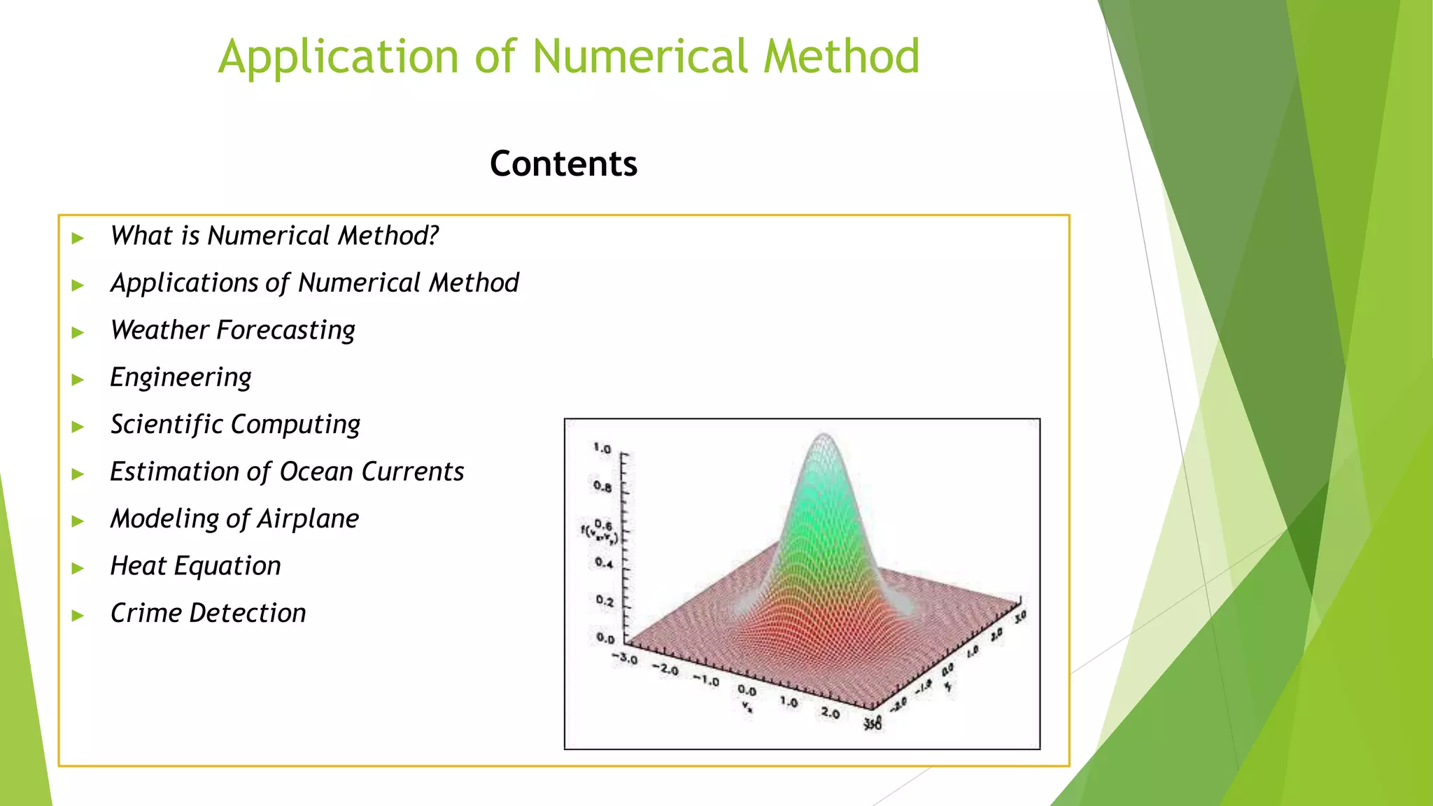 NUmerical Method | PPTX | Science