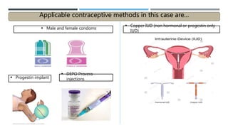 Contraception case study counseling | PPTX