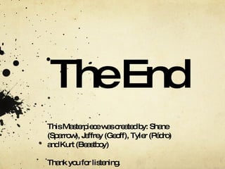 The Final Project2 | PPT