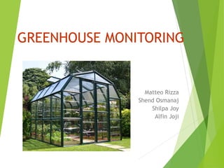 Greenhouse Weather Monitoring | PPT | Gardening | Home & Garden