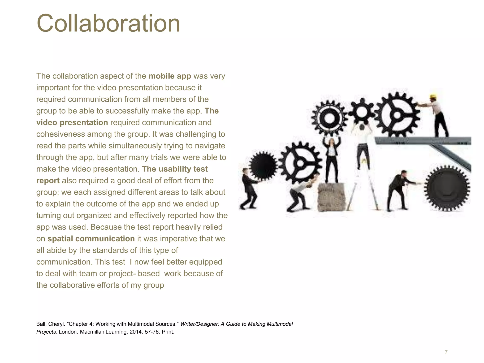 The final reflection | PPTX