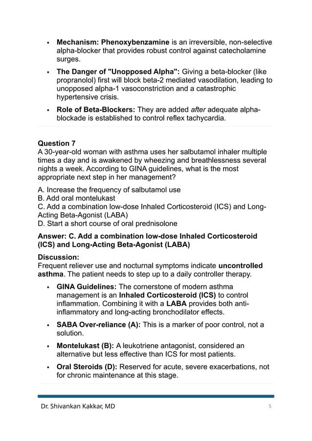 NEET PG 2025 | Pharmacology Recall: 20 High-Yield Questions Simplified | DOCX