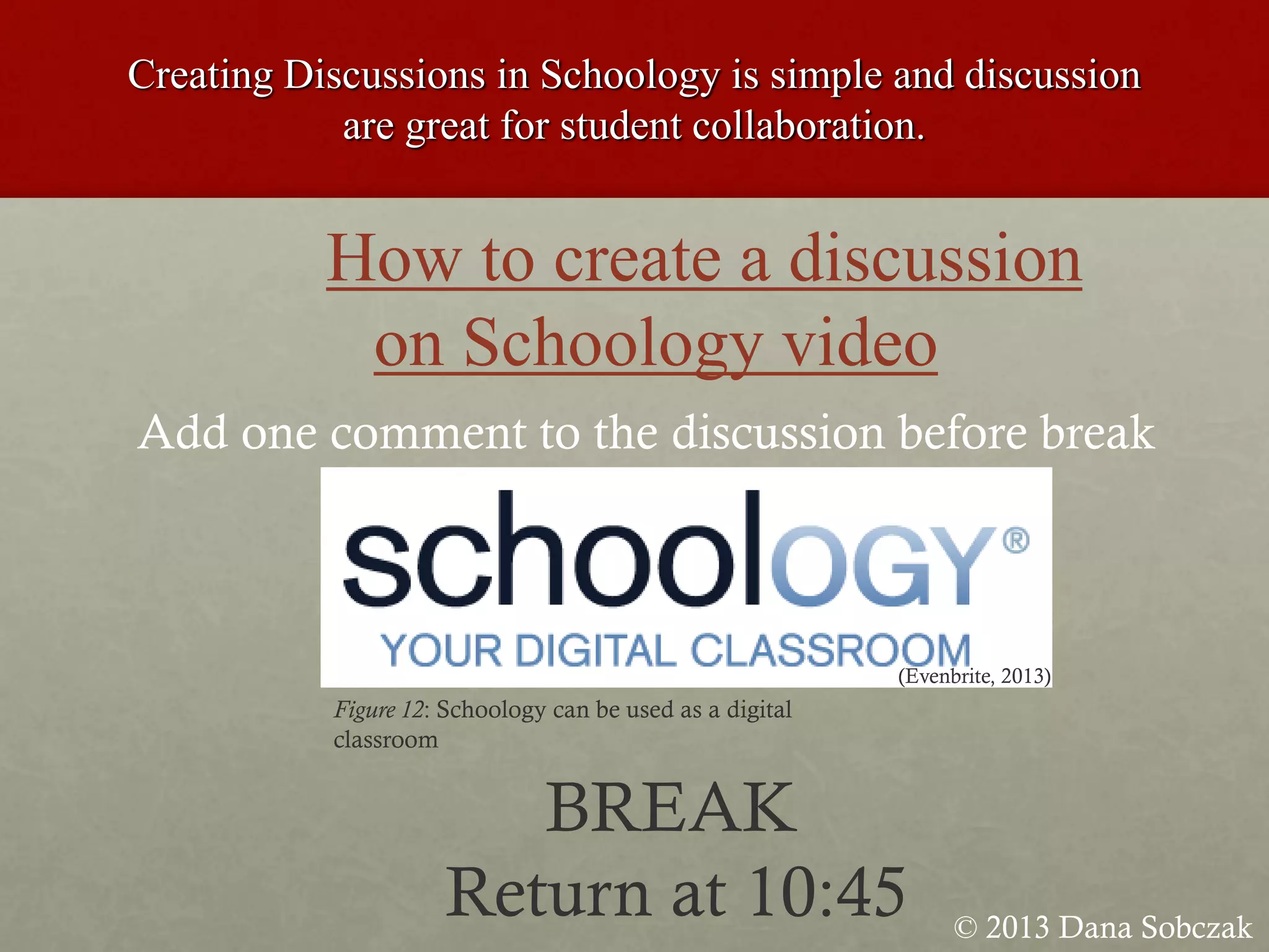 Schoology Workshop Presentation | PDF