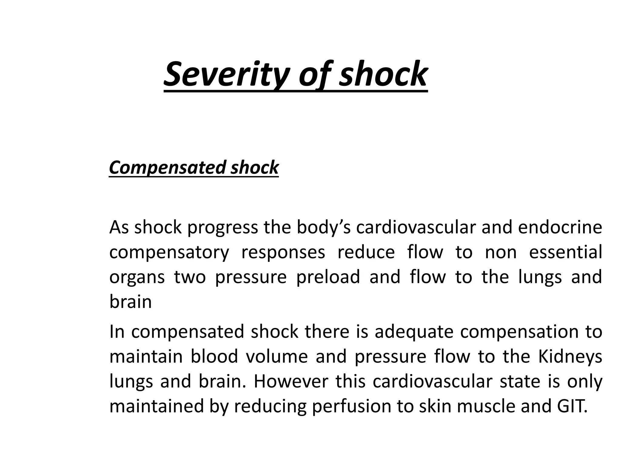 shock surgery -bailey and love | PPTX