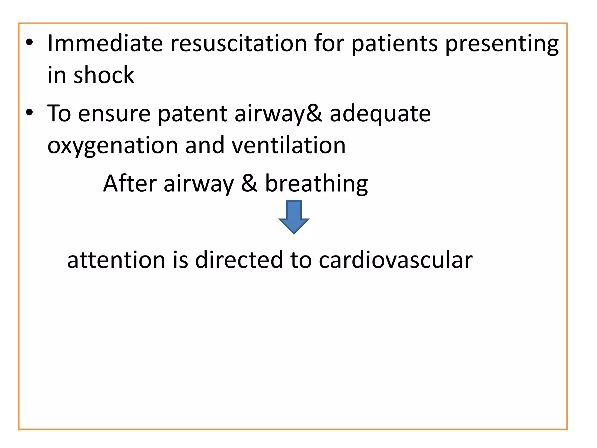 shock surgery -bailey and love | PPTX