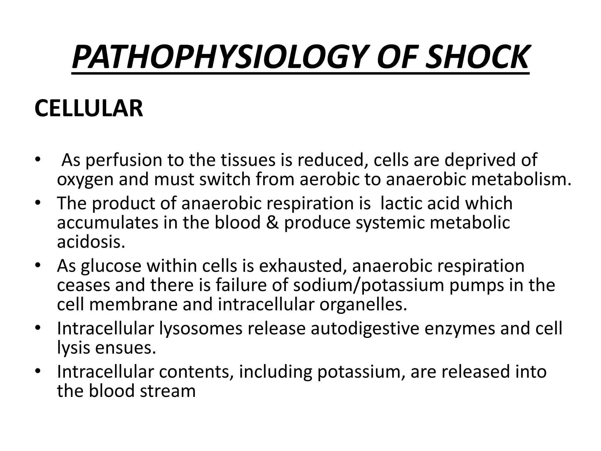shock surgery -bailey and love | PPTX