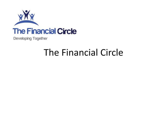 The financial circle | PPT