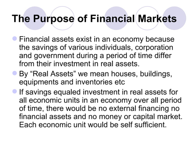 The Financial Environment the-financial-environment