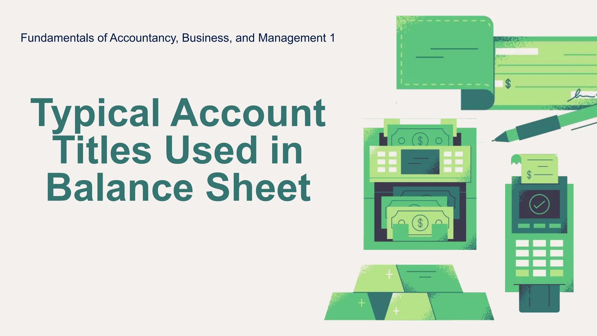 The Financial Statements (Basic Accounting) | PPTX