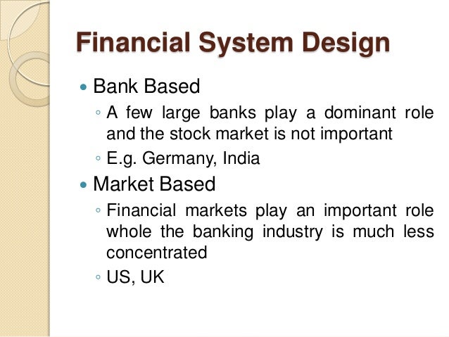 The financial system an introduction