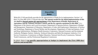 The first 1000 days | PPTX