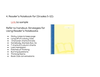 The First 20 days of Independent Reading | PPT