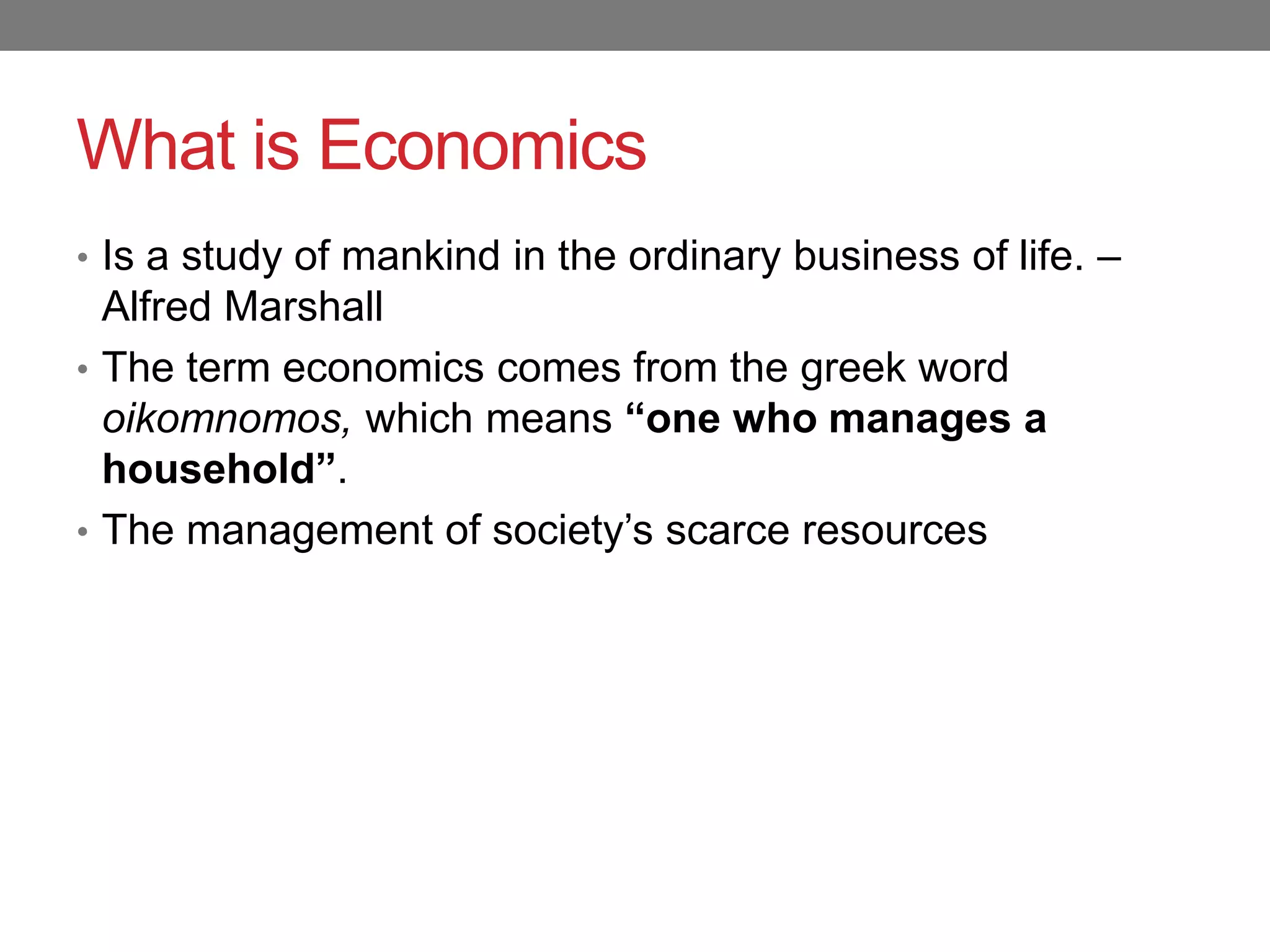The first 4 principles of economics | PPTX