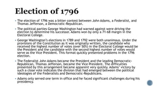 The first 5 presidents john adams | PPT