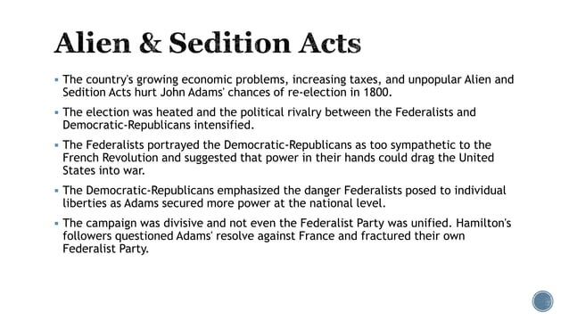 The first 5 presidents john adams | PPT