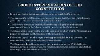 The first 5 presidents thomas jefferson | PPTX