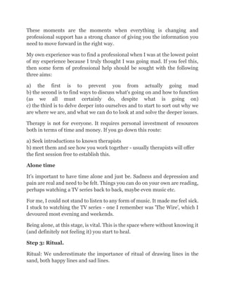 The First 7 Tips To Heal A Broken Heart | PDF