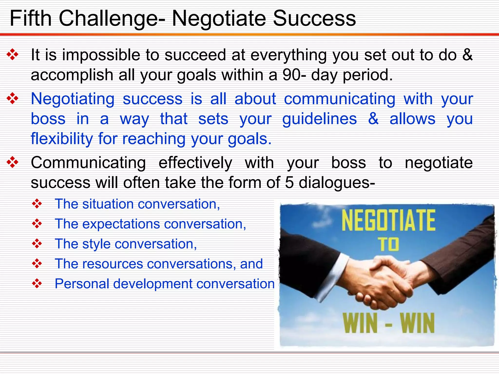 The First 90 days | PDF