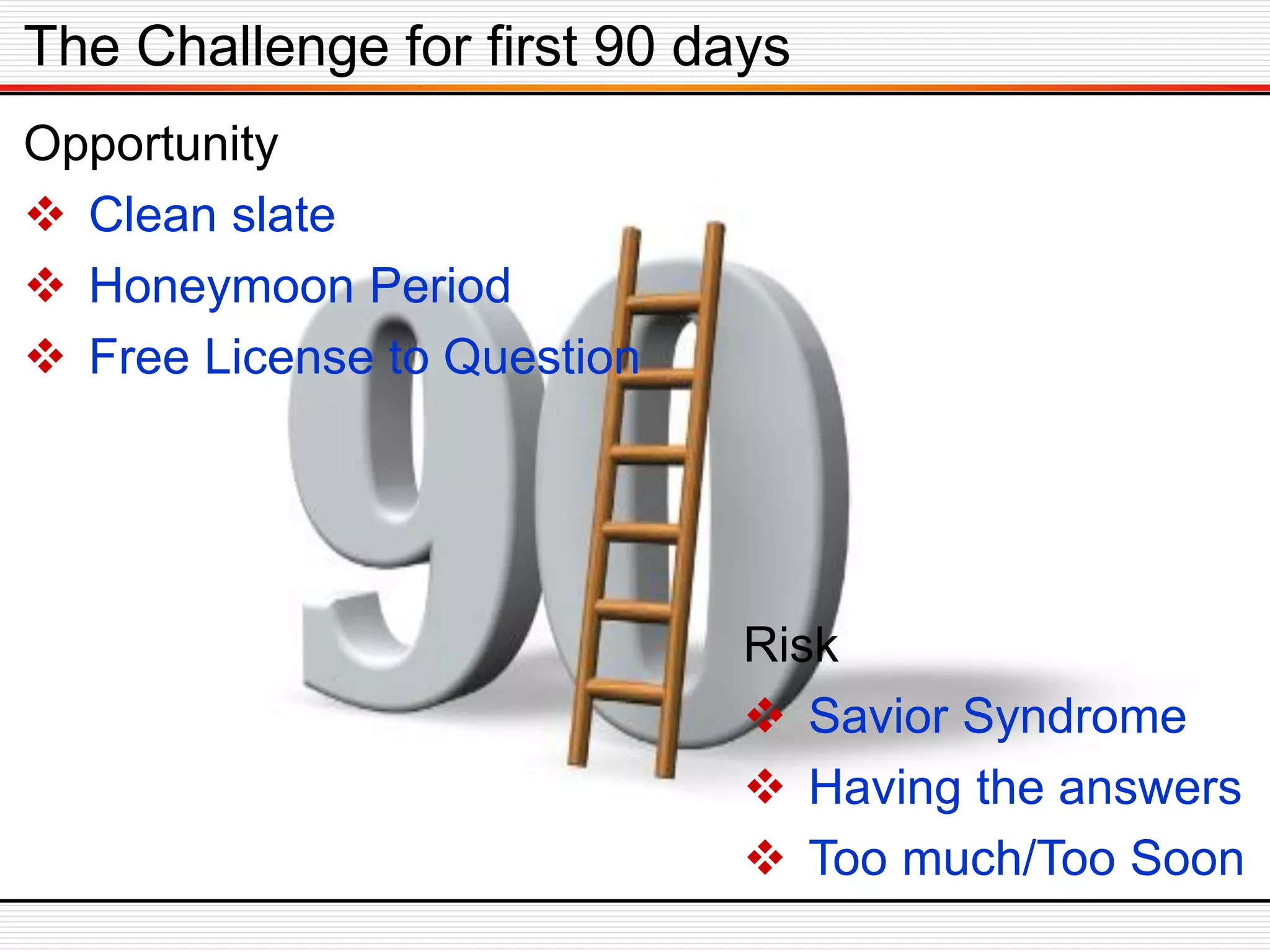 The First 90 days | PDF