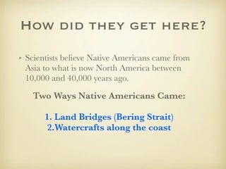 The first americans | PDF