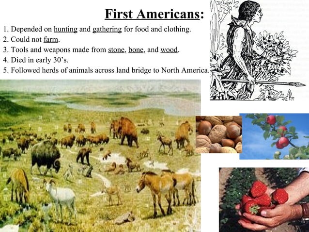 The First Americans PPT | PPT | Geology | Science