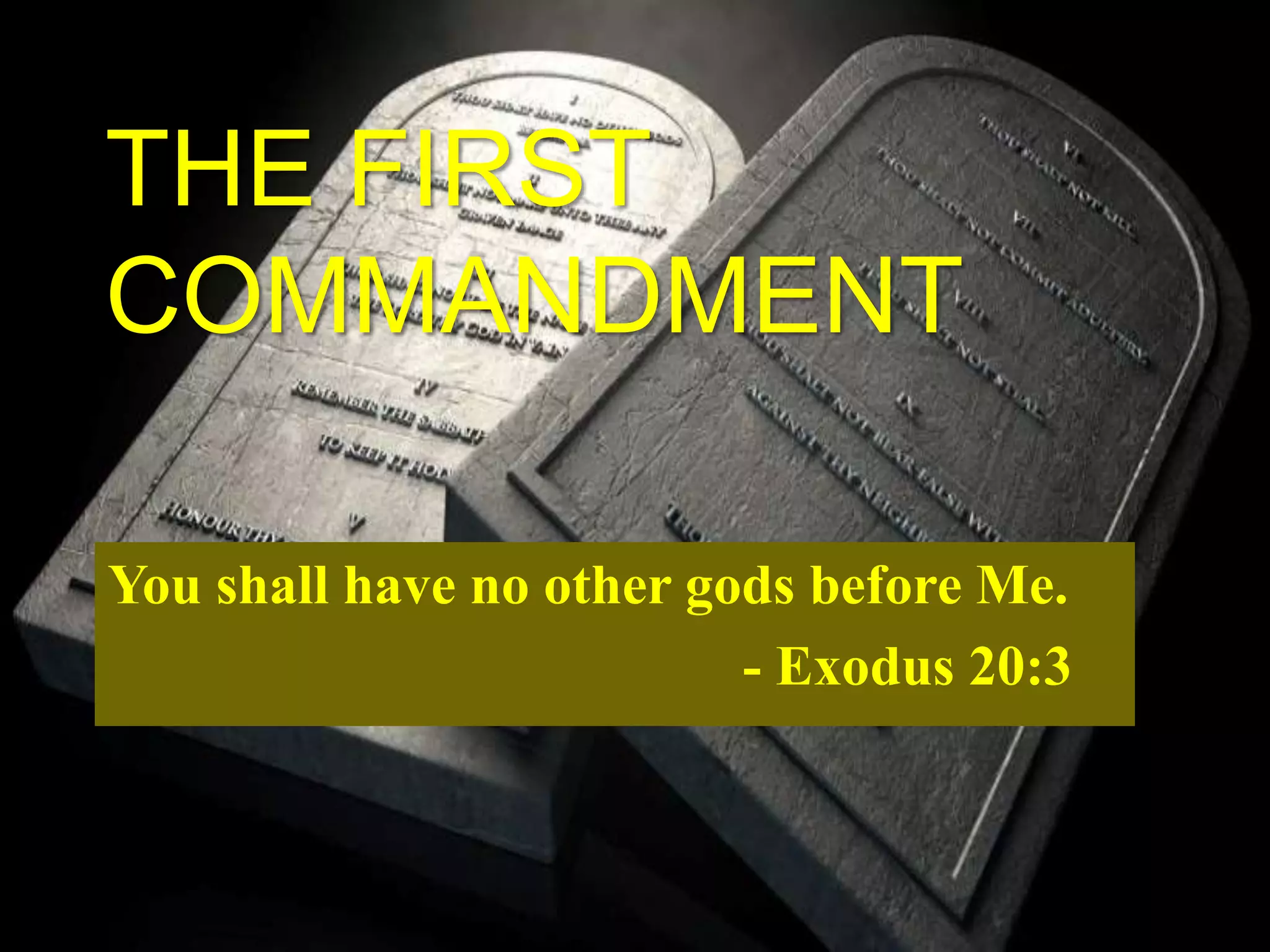 The first and second commandment.pptx
