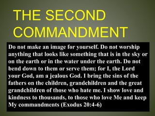 The first and second commandment.pptx