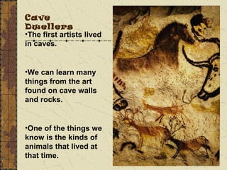 The First Artists | PPT