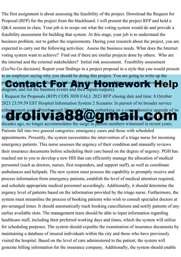 The first assignment is about assessing the feasibility of the proje.pdf