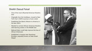 The First Black Muslims In America | PPTX