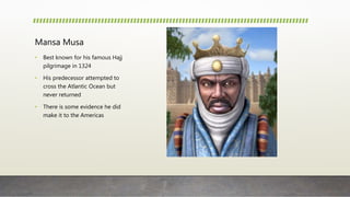 The First Black Muslims In America | PPTX