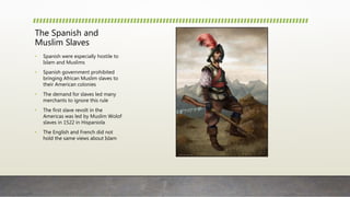 The First Black Muslims In America | PPTX