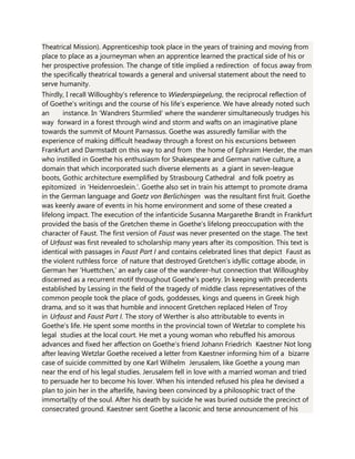 The First Bold Strides of Goethe's Wanderer on a Very Long Journey | DOCX