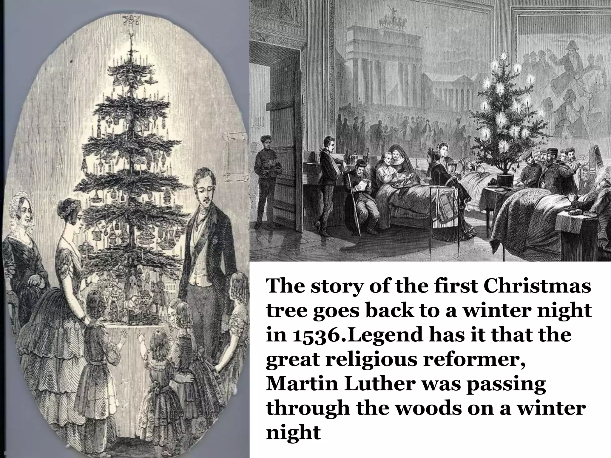 The first christmas tree | PPTX