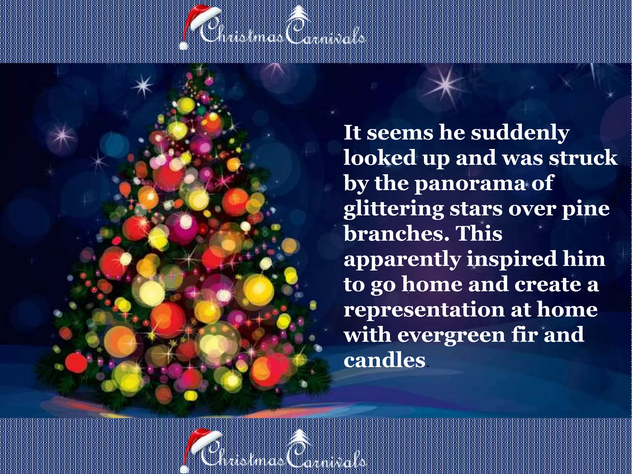 The first christmas tree | PPTX