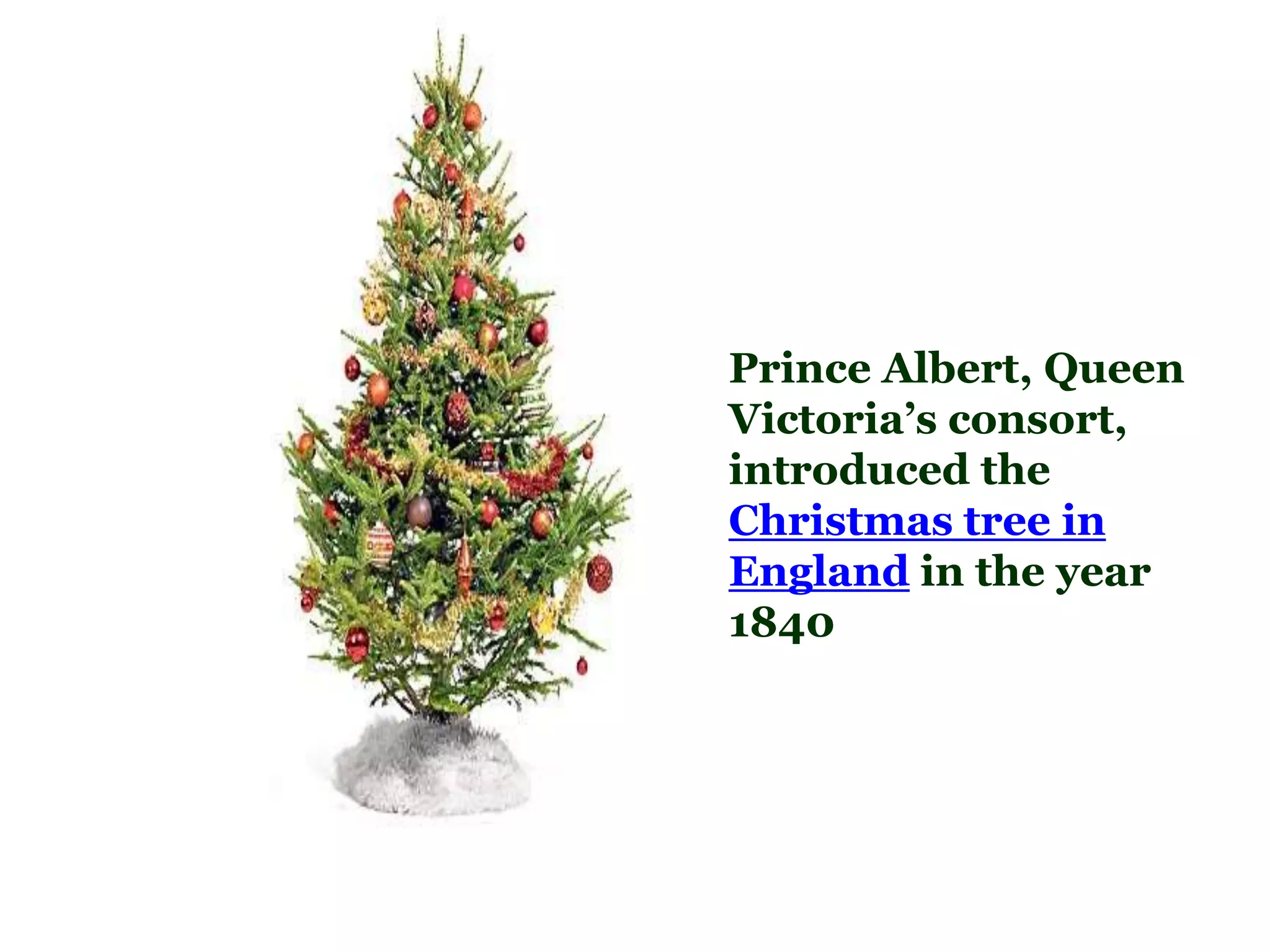 The first christmas tree | PPTX