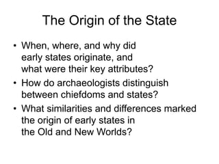 The First Cities and States | PPTX